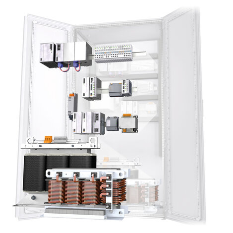 Control cabinet and control system construction | BLOCK perfecting power